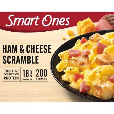 Smart Ones Frozen Ham And Cheese Egg Scramble 6.49oz : Target