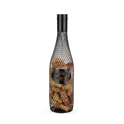 Twine Wine Bottle Cork Holder Metal Decorative Wine Cork Collection ...