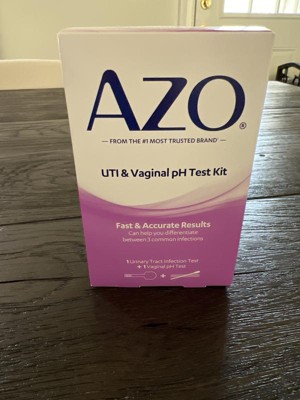 Azo At Home Uti And Vaginal Ph Test Kit : Target