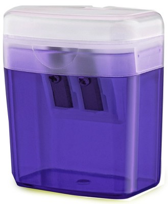 Enday 2-hole Sharpener W/recycle Bin, Dark Red : Target