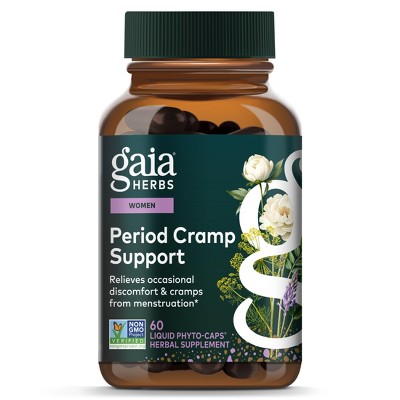 Gaia Herbs Cramp Support - Herbal Supplement for Hormone Balance ...