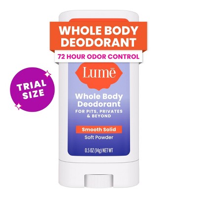 Lume Whole Body Women's Deodorant - Mini Smooth Solid Stick - Aluminum ...