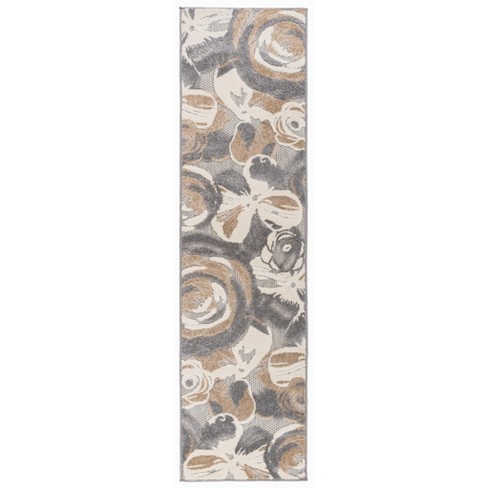 World Rug Gallery Modern Floral Indoor/outdoor Area Rug : Target