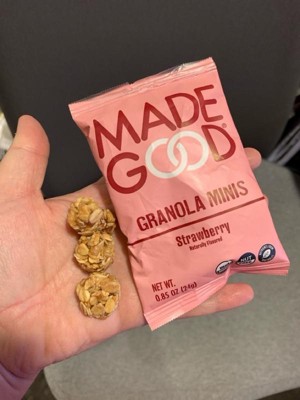 Madegood Strawberry Granola Minis - 3.5oz : Target