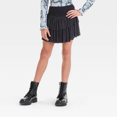 Girls' Maxi Skirt - Cat & Jack™ Black Xs : Target