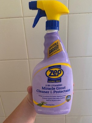 Zep Home Pro 2-in-1 Miracle Grout Cleaner And Protectant - 32 Fl Oz ...
