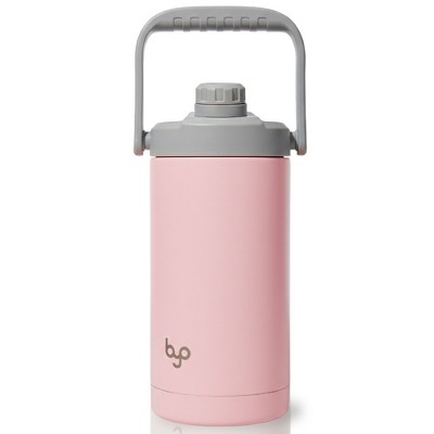 Byo 64 Oz Double Walled Insulated Stainless Steel Bottle (Pink), BPA ...