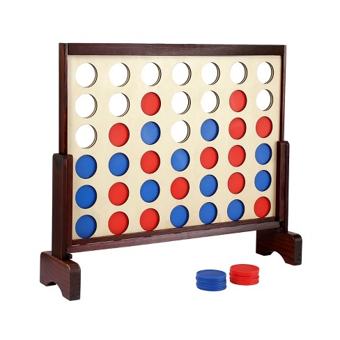 Trimate: Wooden Giant Connect 4 Game For Outdoor And Indoor Use, 42 ...