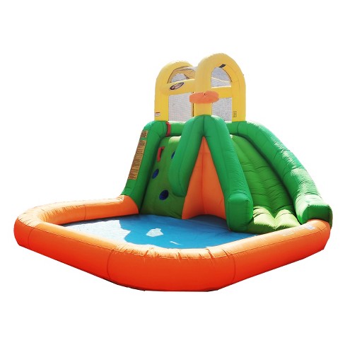 Magic Time International Mti 91448 Splash Fun Giant Slide Backyard ...