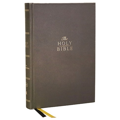 Kjv Holy Bible With Apocrypha And 73,000 Center-column Cross References ...