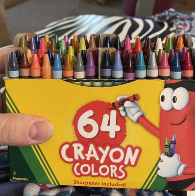 Crayola 64ct Classic Crayons With Sharpener : Target
