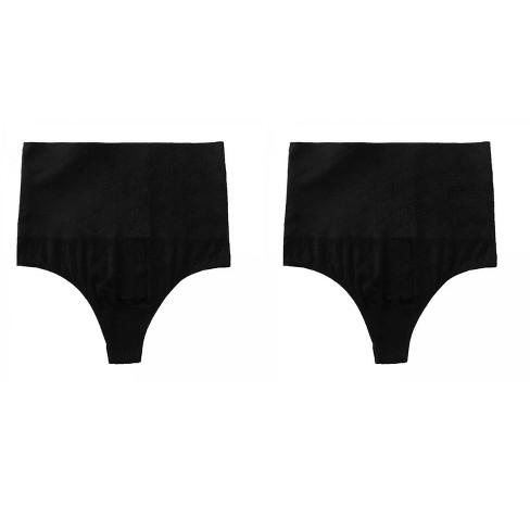 Allegra K Women's Tummy Control Comfortable Slimmer High Waist Solid ...