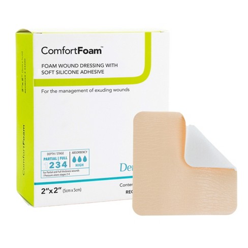 Comfortfoam Self-adherent Silicone Foam Dressing Without Border : Target