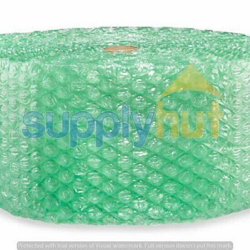 Supplyhut 1/2" Recycled Large Bubble Cushioning Wrap Padding Roll 100 ...