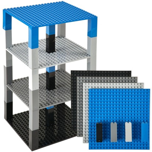 Strictly Briks Classic Stackable Baseplates, Building Bricks For Towers ...