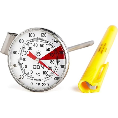 Cdn Proaccurate Beverage And Frothing Thermometer, Stainless Steel : Target