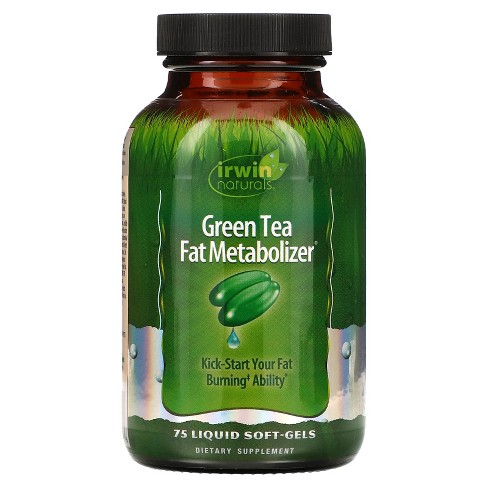 Irwin Naturals Green Tea Fat Metabolizer, 75 Liquid Soft-gels : Target