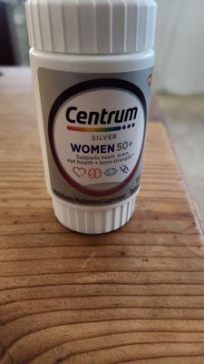 Centrum Silver Women 50+ Multivitamin / Multimineral Dietary Supplement ...