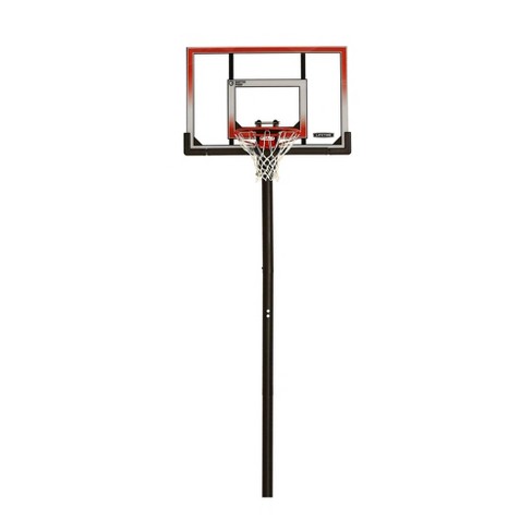 Lifetime Adjustable In Ground 50" Basketball Hoop - White/orange/black ...