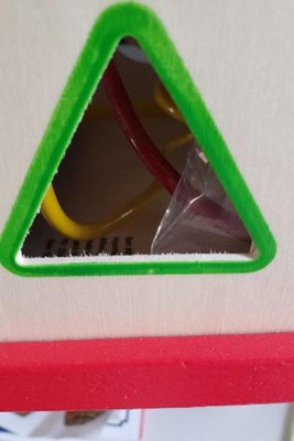 Wooden Activity Cube With Bead Maze, Shape Sorter, Abacus Counting ...