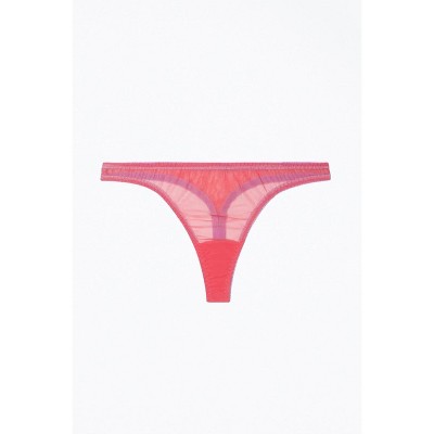 Women's Gracie Clean Tulle Thong - Dora Larsen Us6 : Target
