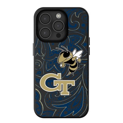 Keyscaper Georgia Tech Yellow Jackets Paisley Magsafe Compatible Cell ...