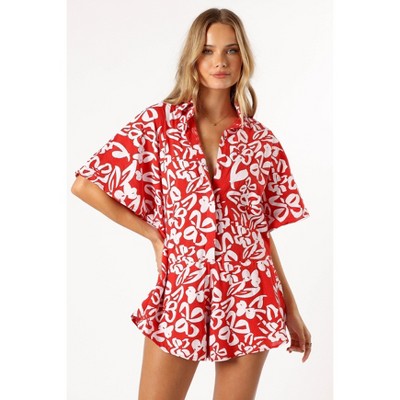 Sebastian Romper - Red Floral L : Target