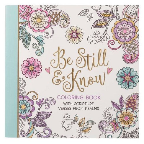 Be Still Coloring Book - (paperback) : Target