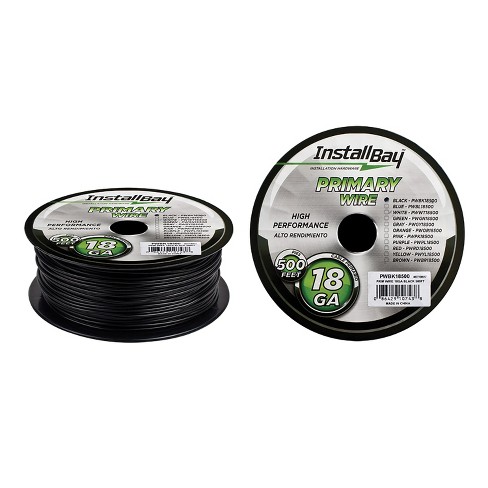 Install Bay® 18-gauge All-copper Primary Wire, 500 Ft. : Target