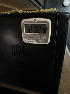 Thermopro Tm01w Kitchen Timer With Count Up And Countdown Timers For ...