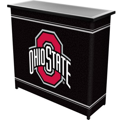 Ohio State University Logo Black 2-shelf Portable Bar : Target