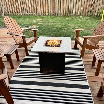 Rocksprings Stacked Stone Fire Pit - Light Brown - Threshold™ : Target