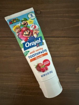 Orajel Kids' Super Mario Fluoride Toothpaste - 4.2oz : Target