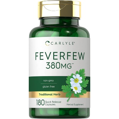 Carlyle Feverfew Supplement 380mg | 180 Capsules : Target