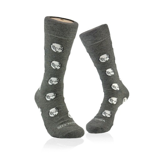 Earth Pattern Socks From The Sock Panda (men's Sizes Adult Large) : Target
