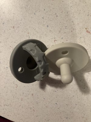 Ulubulu 2pk Silicon Soother Pacifier - Baby Pink And Lilac : Target