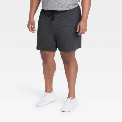 Men's Textured Fleece Shorts 7" - All In Motion™ : Target