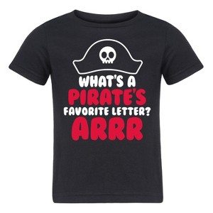 Boys' - Instant Message - Pirates Favorite Letter-Toddler : Target