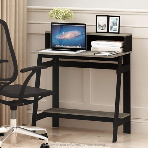 Furinno 31.6" Small Industrial Computer Desk Home Office Study Writing ...