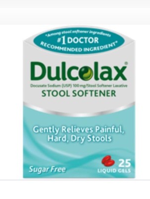 Dulcolax Stool Softener - 25ct : Target