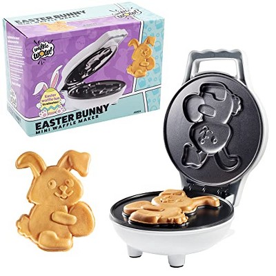 Cucinapro Easter Bunny Mini Waffle Maker - Make Holiday Breakfast ...