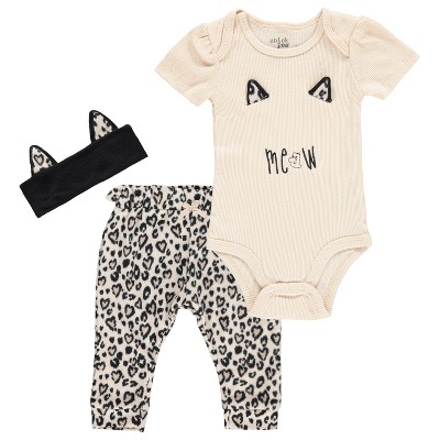 Chick Pea Baby Girl Baby Clothes Layette Set Fancy Newborn Outfit 3 Pc ...