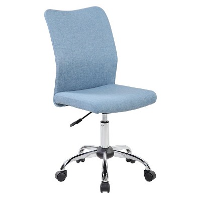 Techni Mobili Modern Armless Task Chair Color Blue Jean : Target