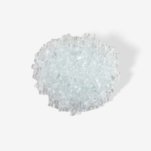 Westintrends Fire Pit Fire Glass Tempered Glass Rocks For Fireplace ...