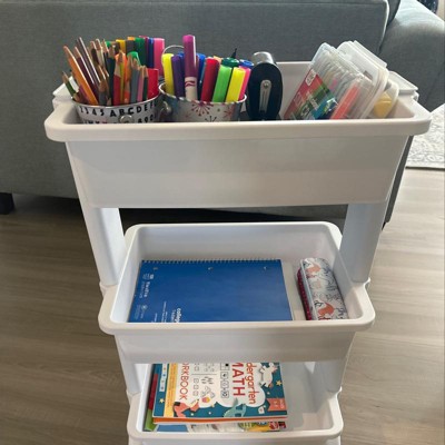 3 Tier Utility Cart White - Brightroom™ : Target