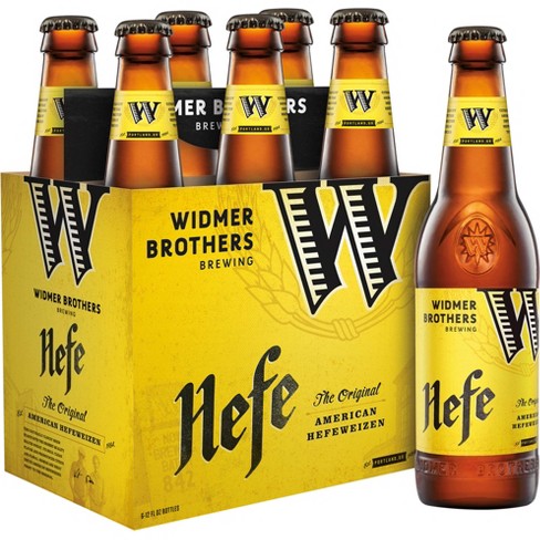 Widmer Brothers Hefeweizen Beer - 6pk/12 Fl Oz Bottles : Target
