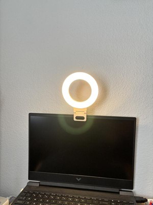 Clip-on Conference Ring Light - Heyday™ Stone White : Target