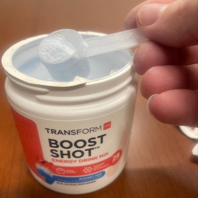 Transformhq Boost Shot Energy Drink Mix - Peach Mango, 28 Servings : Target