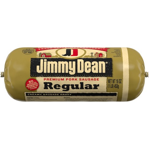 Jimmy Dean Regular Pork Sausage Roll - 16oz : Target