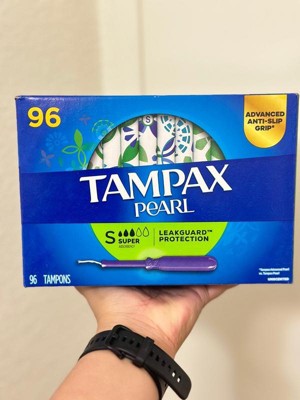Tampax Pearl Super Absorbency Tampons : Target